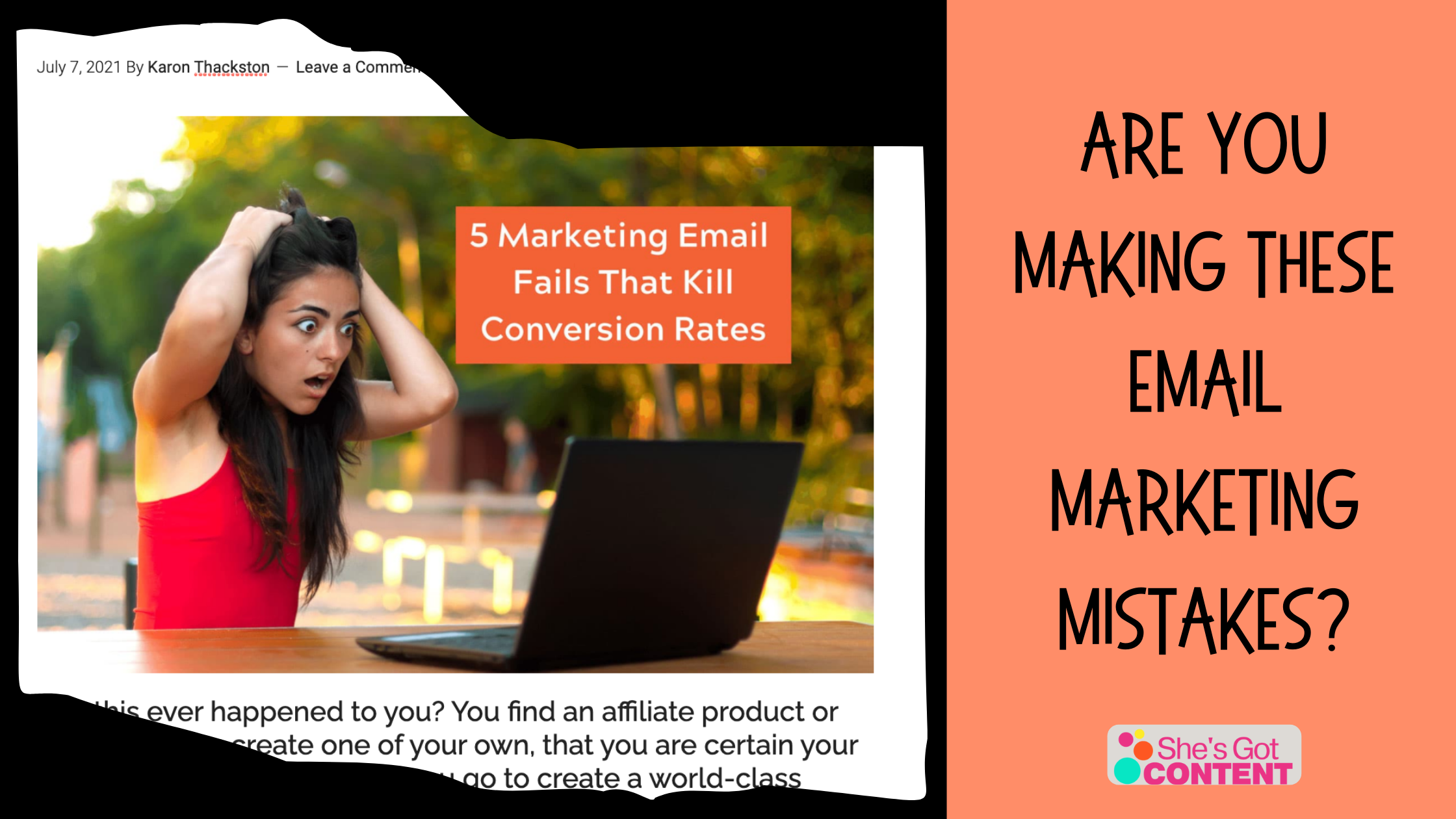 Are You Making These Email Marketing Mistakes?