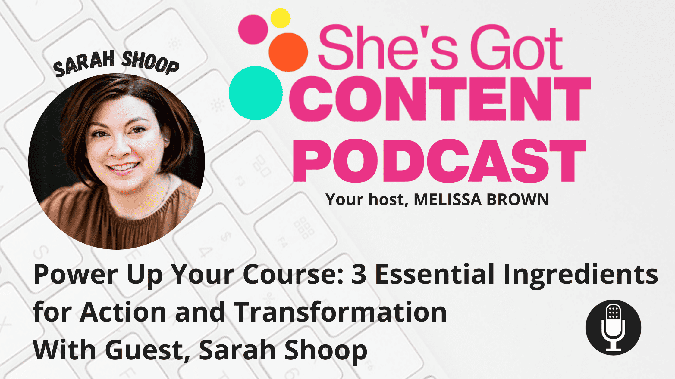 Power Up Your Course: 3 Essential Ingredients for Action and ...